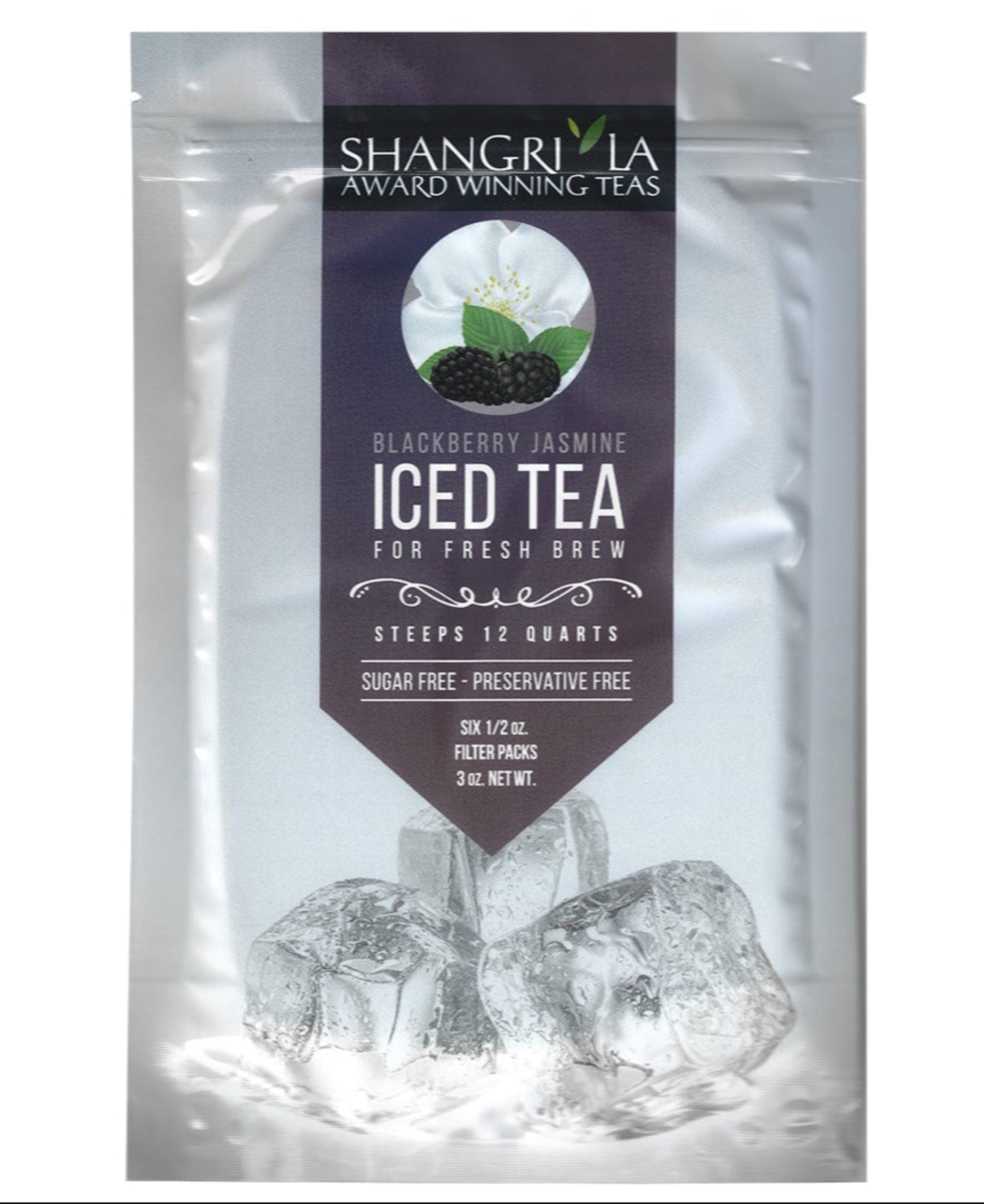Blackberry Jasmine Iced Tea - New Launch! – Shangri La Tea