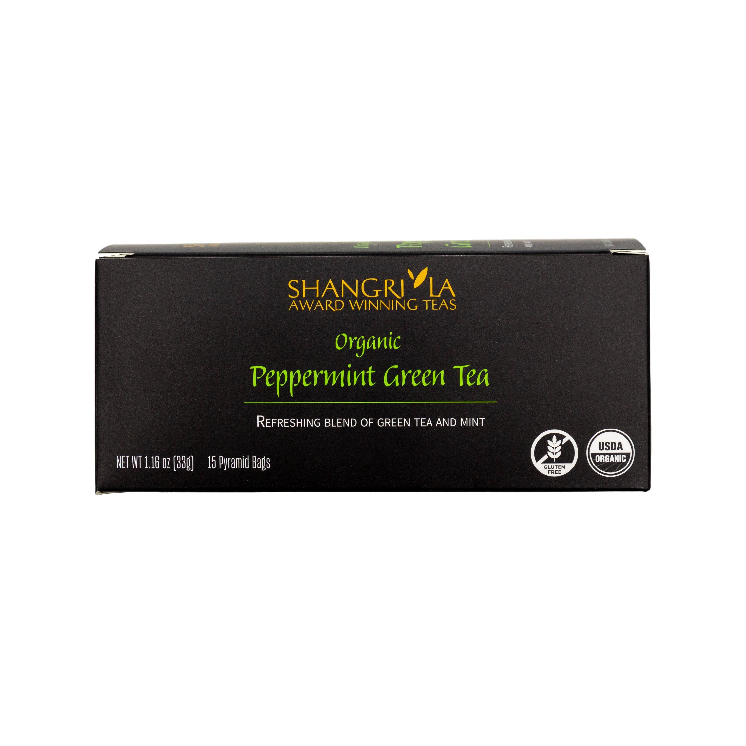 Organic Peppermint Green Tea – Shangri La Tea