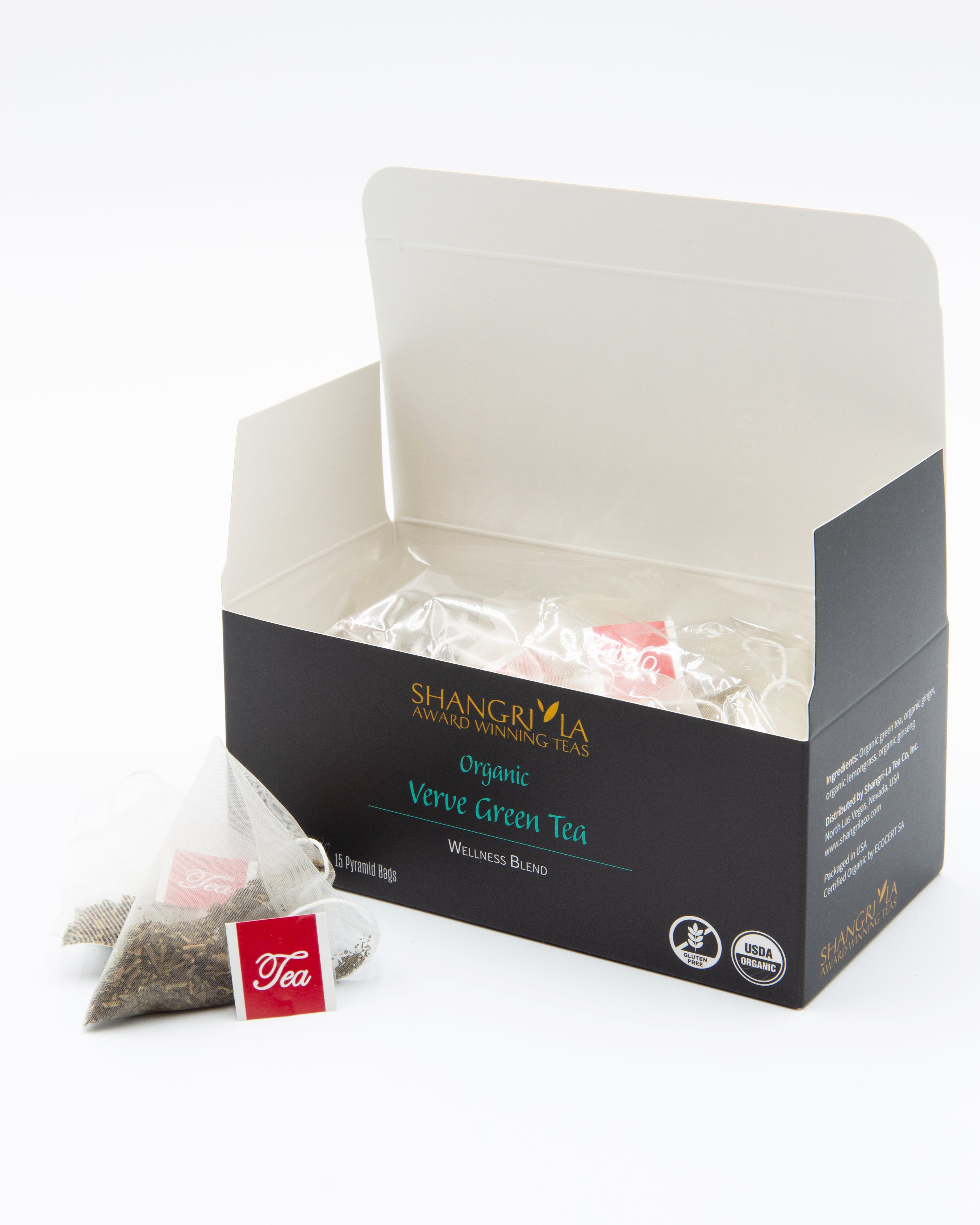 Organic Verve Green Herbal Tea – Shangri La Tea
